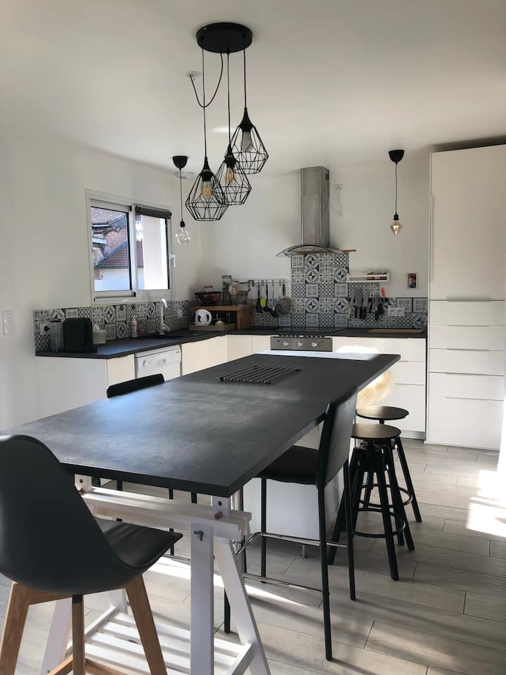 Agréable Maison De Ville Avec Parking - Soustons