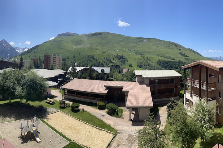 Duplex 4/6 Pers, Balcon & Vue Imprenable + Parking - Les Deux Alpes