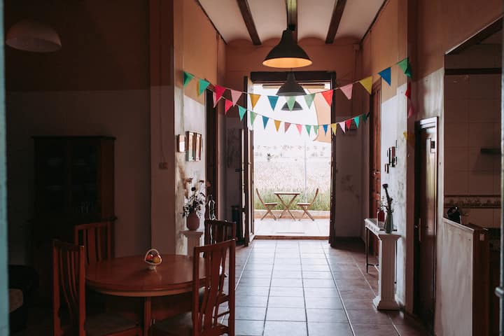 Casa De Huerta Valenciana Junto Al Mar. - Valencia