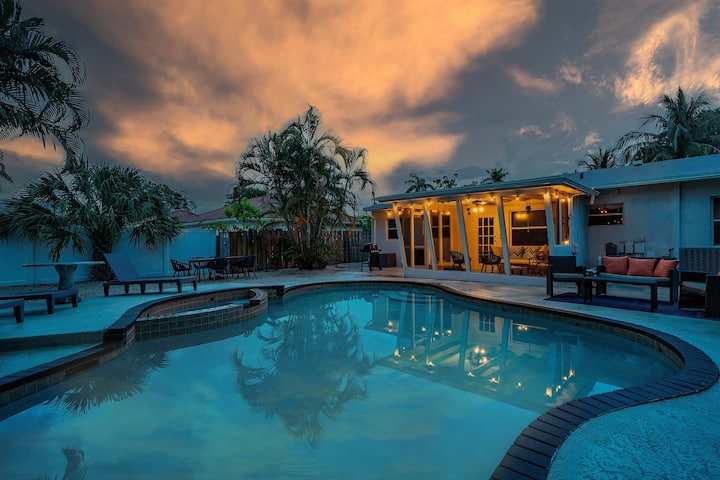 Resort Style Home W/ Pool Mins To Beach & Delray - Boynton Beach, FL
