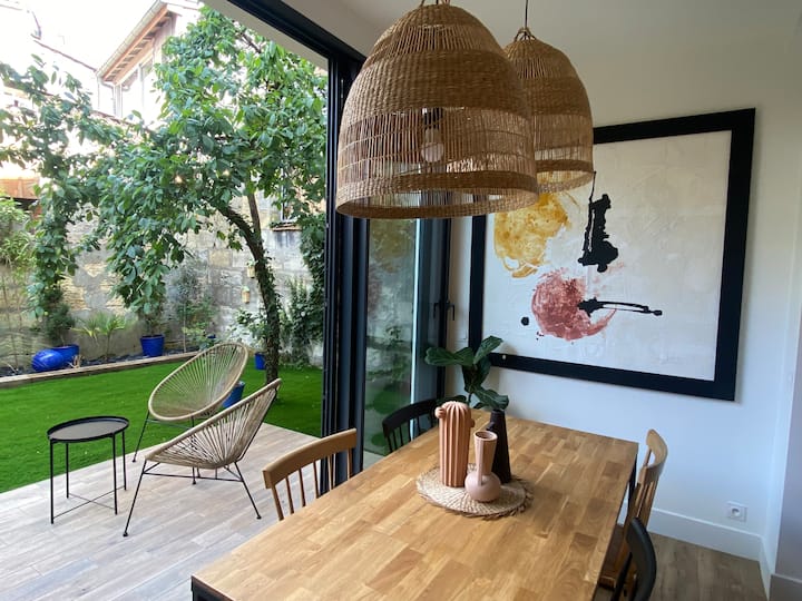 Appartement Avec Jardin Privé Sur Bordeaux Centre - Burdeos