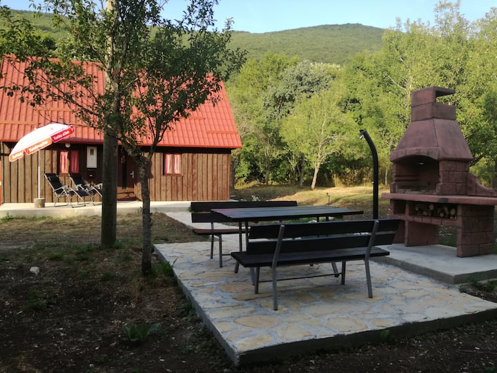 Drvena Kućica U Divnoj Prirodi+besplatan Parking - Korenica