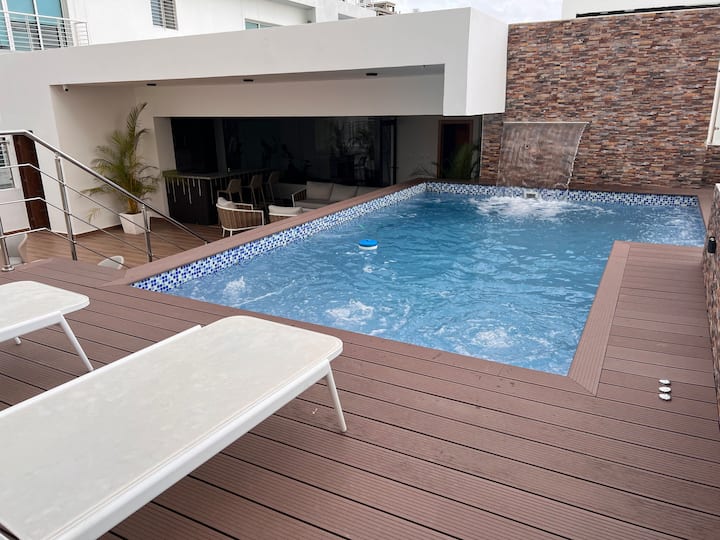 Zona Top Sdq • 3hab Moderna • Piscina Gym Terraza - Santo Domingo, Dominican Republic