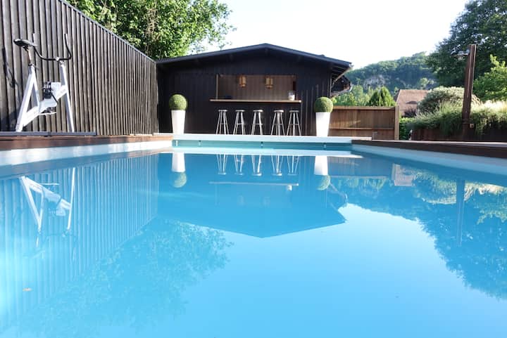 Confortable "Villa Familia" En Périgord Noir - Terrasson-Lavilledieu
