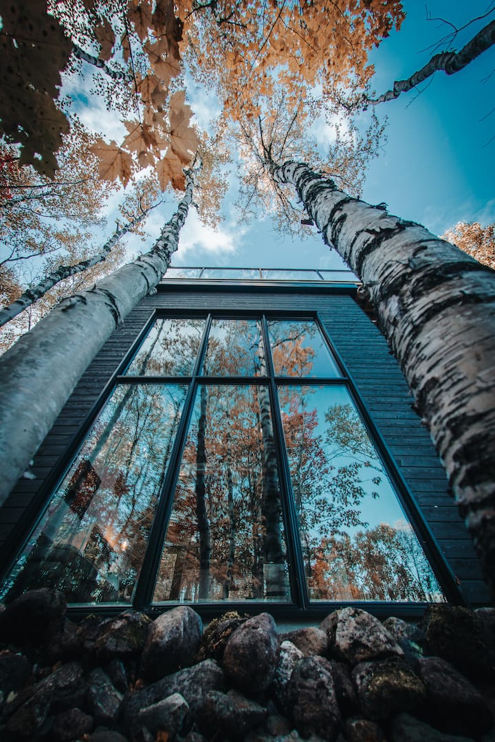 Mini Maison Luxueuse En Pleine Nature (Et Spa!) - Charlevoix