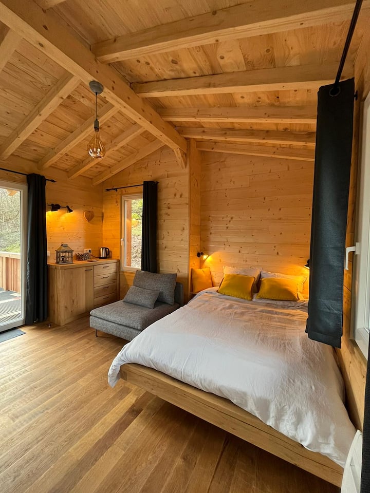 Chaleureuse Cabane Perchée, Bain Nordique Et Sauna - Moselle