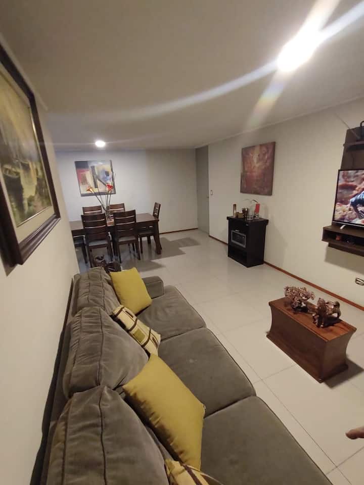 Dpto Amoblado, Seguro Y Con Cochera (Cerca A Todo) - Aéroport de Lima Jorge Chavez (LIM)