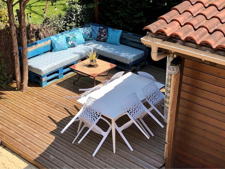 Chalet-bungalow Indépendant Avec Accès Privatif - Sanguinet