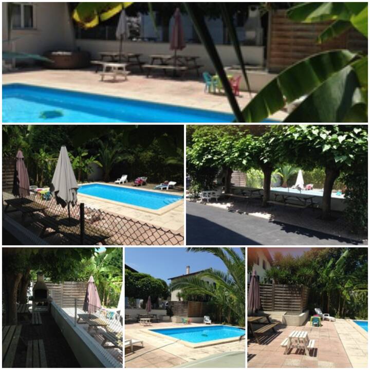 Louons Studio 1 Au Calme Avec Piscine - Anglet