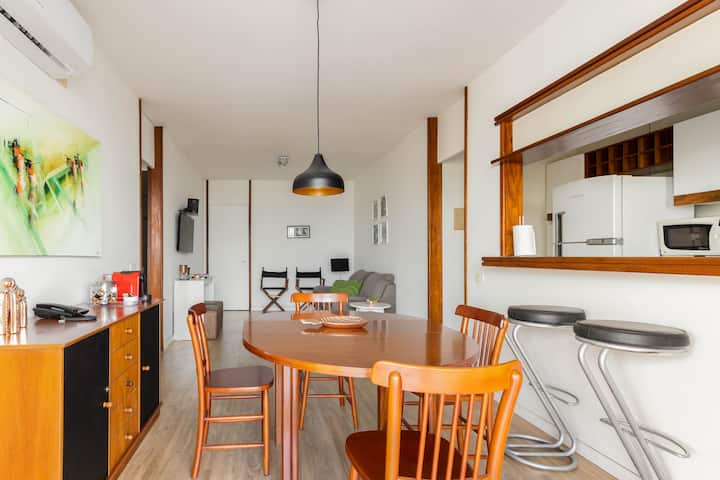 Flat No Leblon - 5 Mins Da Praia - Vista Ampla - Rio de Janeiro