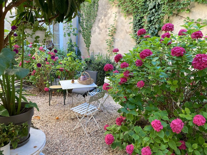 Appartement Dans Un Immeuble Historique Avec Cour - Orange