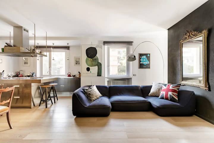 Chic & Cosmopolitan Flat Inthe Heart Of Trastevere - Rome