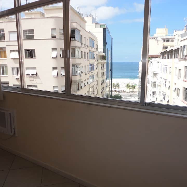 Apartamento Vista Mar Em Copacabana. - Rio de Janeiro
