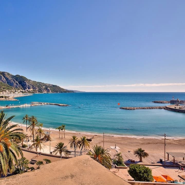 Duplex - 6 Pers - Vieille Ville - Superbe Vue Mer - Mentone