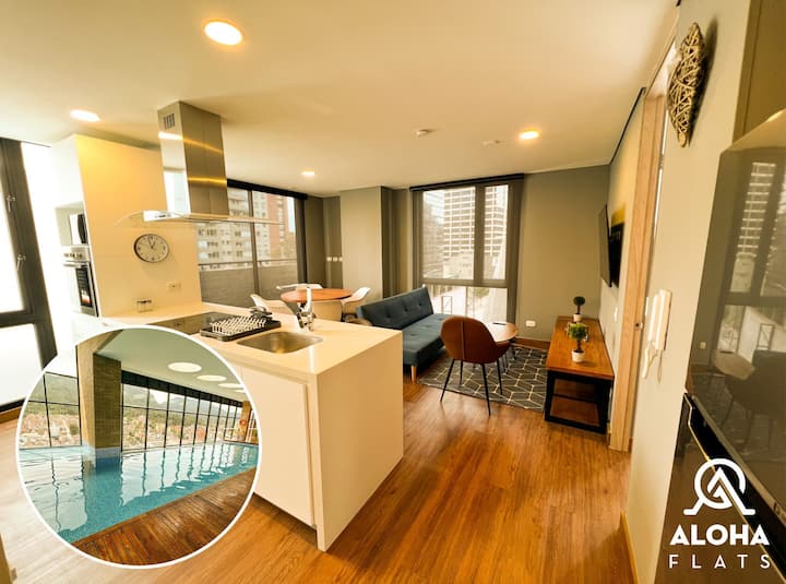 2 Bedroom Apartment With Gym, Pool And Coworking - Bogotà