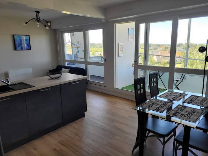 ♥  Paradise ♥ , Avec Loggias Et Vue Mer - Courseulles-sur-Mer