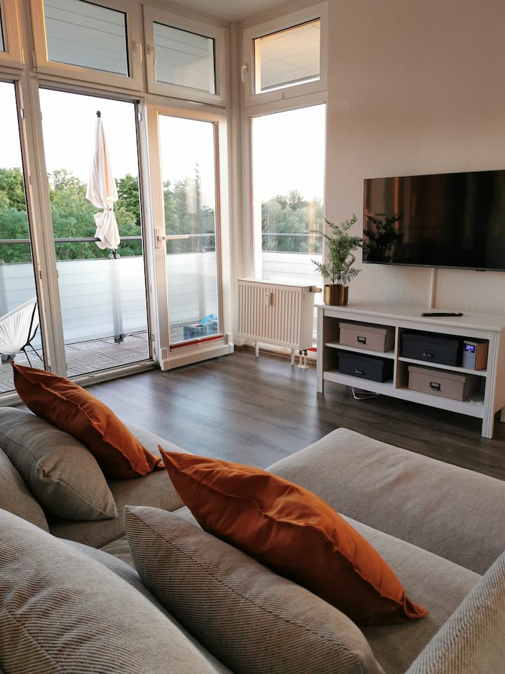 Elbecube-penthouse Studio Mit Elbblick Am Park - Magdeburg