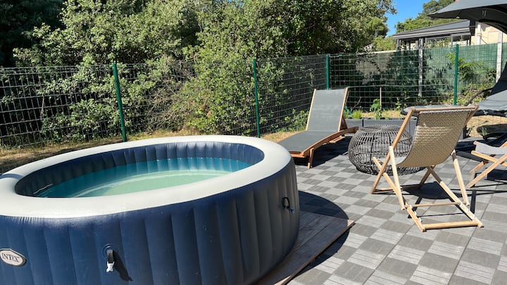 Maison Récente Avec Jacuzzi à 800 M De La Plage - Jard-sur-Mer