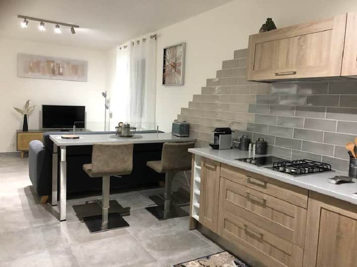 T2 - 3*- Rdc 55 M2 / Jardin Et Bbq Privatifs 70m2 - Calvi