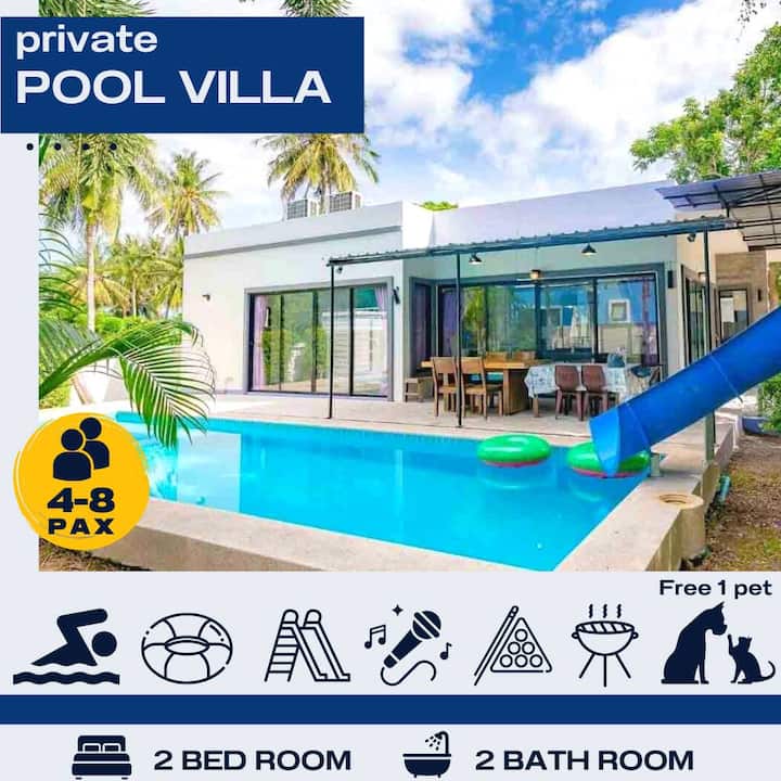 Chic Chill Hua-hin Privat Poolvilla From Beach 3km - Hua Hin