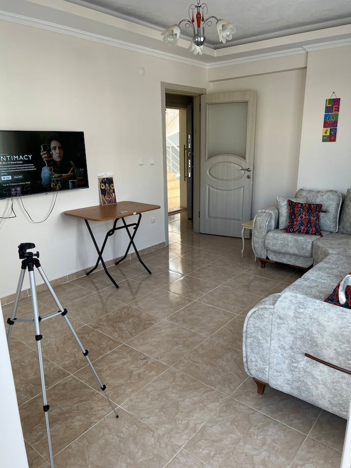 2 Bedroom Beautiful Beach Property In Altinkum - Altınkum