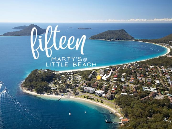 Holiday Paradise - Fifteen Marty's @ Little Beach - Port Stephens
