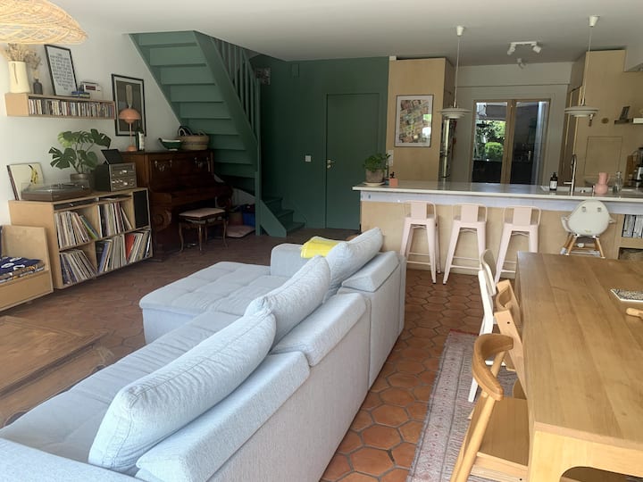 Agréable Maison/échoppe Kids Friendly Proche Océan - Bordeaux