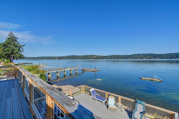 5 Bedroom Wtrfrnt Hotub 8 Kayaks Ac 1 Hr From Sea - Belfair State Park, Belfair