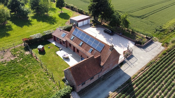 Maison De Campagne Rustique Et Moderne - Cassel, France