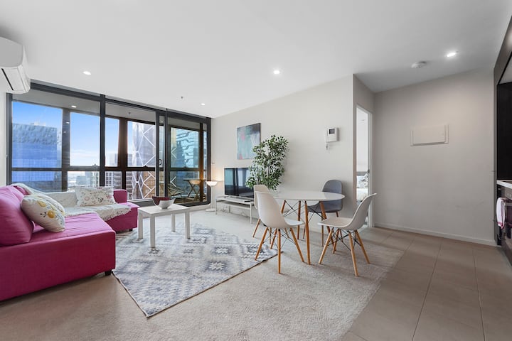 35-8cozy Bright 2b2b Heart City Central View - Melbourne