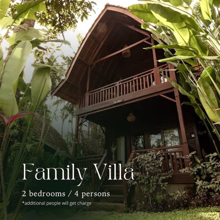 Family Room Nanas - The Jungle Villa - Ubud
