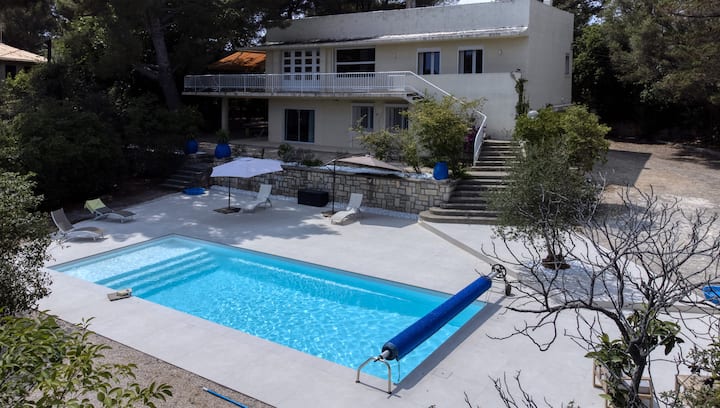 Villa Tortilla, Piscine Chauffée, Jardin, Clim - La Ciotat