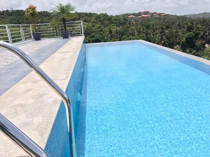 Bright 1 Bedroom Unit With Pool And Power Back Up. - Goa