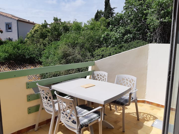 Duplex Au Calme Le Recantou Vue Campagne - Marseillan