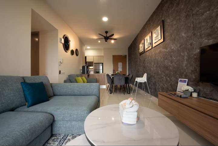 【Longstay -15%off】6min Drive To Midvalley Wifi Gym - Kuala Lumpur