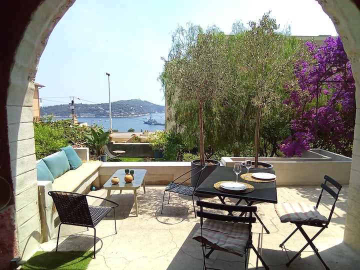 Villa Provençale Vue Mer Avec Jardin Privatif - Saint-Jean-Cap-Ferrat