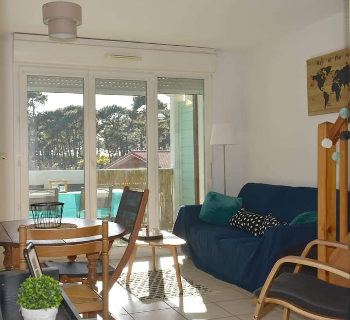 Appartement 5 Personnes - Biscarrosse Plage - Biscarrosse
