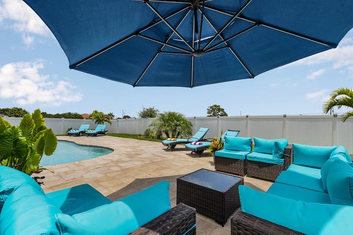 Welcome To The Modern Cape Escape With Heated Pool - Burnt Store Marina