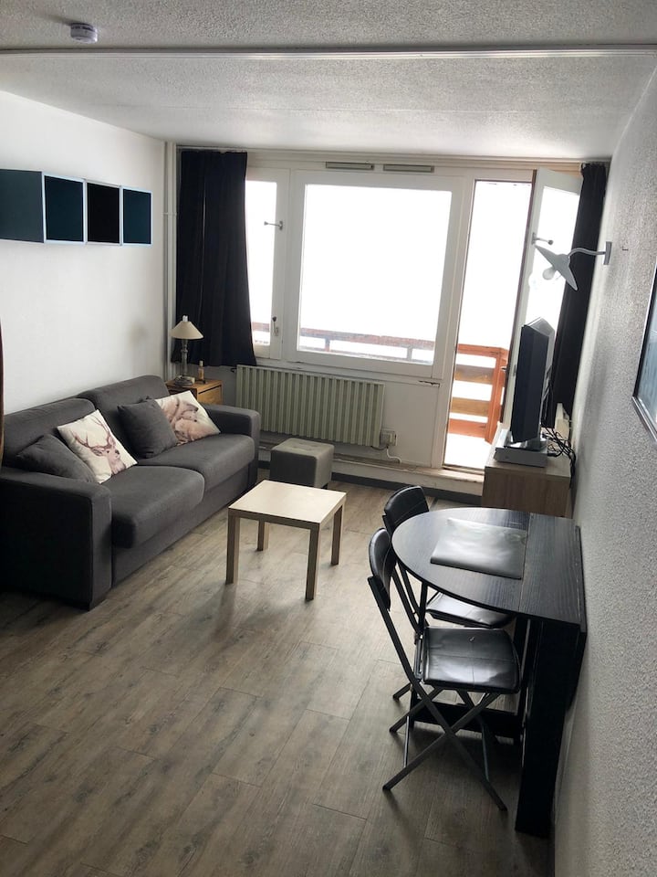 Appartement Très Agréable Avec Balcon Et Parking - La Mongie