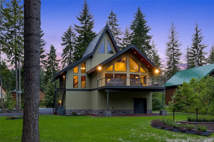 Enchanted River A-frame *Secluded* - Easton, WA