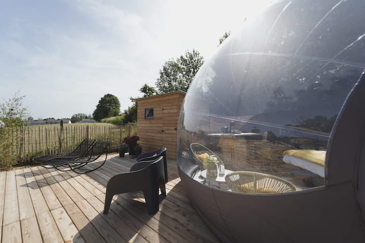 ÉTape Insolite «&nbsp;Bulle  Odette&nbsp;» Bain Nordique - Paliseul