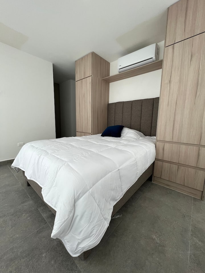Lovely Department With 2 Rooms, 5 Min Uanl - Monterrey