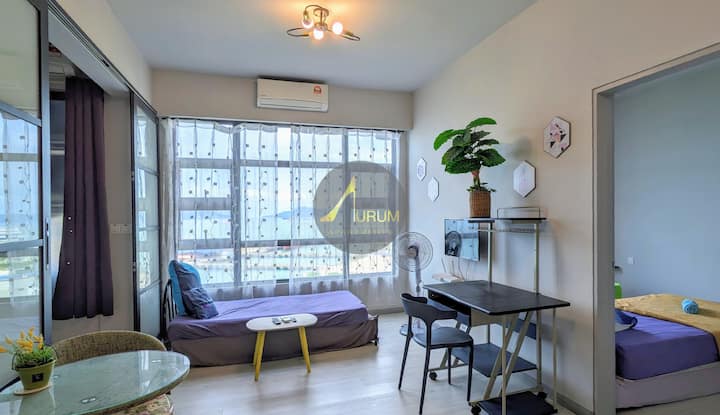 Ocean-sunset View 2 Bedroom Suite @ Jesselton Quay - Kota Kinabalu