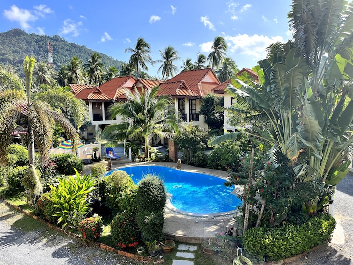 Amy Village | Bedroom + Living Room 1 - Ko Samui