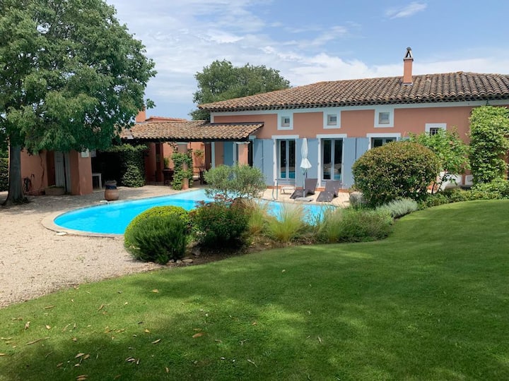Magnifique Villa Climatisée Et Sa Piscine Privée - Lambesc