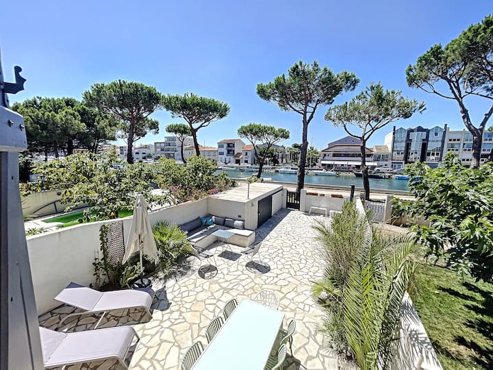 Palavas,  Proche Plage,  Belle Maison  Vue Canal ! - Lattes