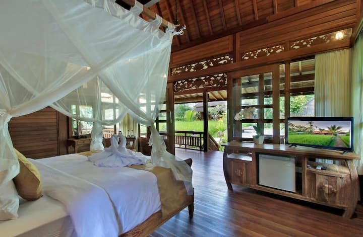 4br With Rice Field And Pool In North Ubud - Ubud