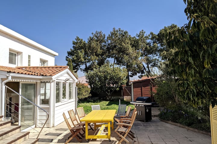 Maison Proche Plage, 5 Chambres +Jardin, Lumineuse - Saint-Hilaire-de-Riez