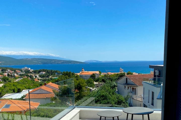 Seaview Penthouse Krk - Kvarner Bucht - Krk