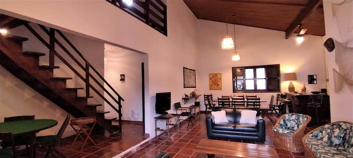 Casa C/ Piscina E Churrasqueira Na Praia Enseada. - Ubatuba